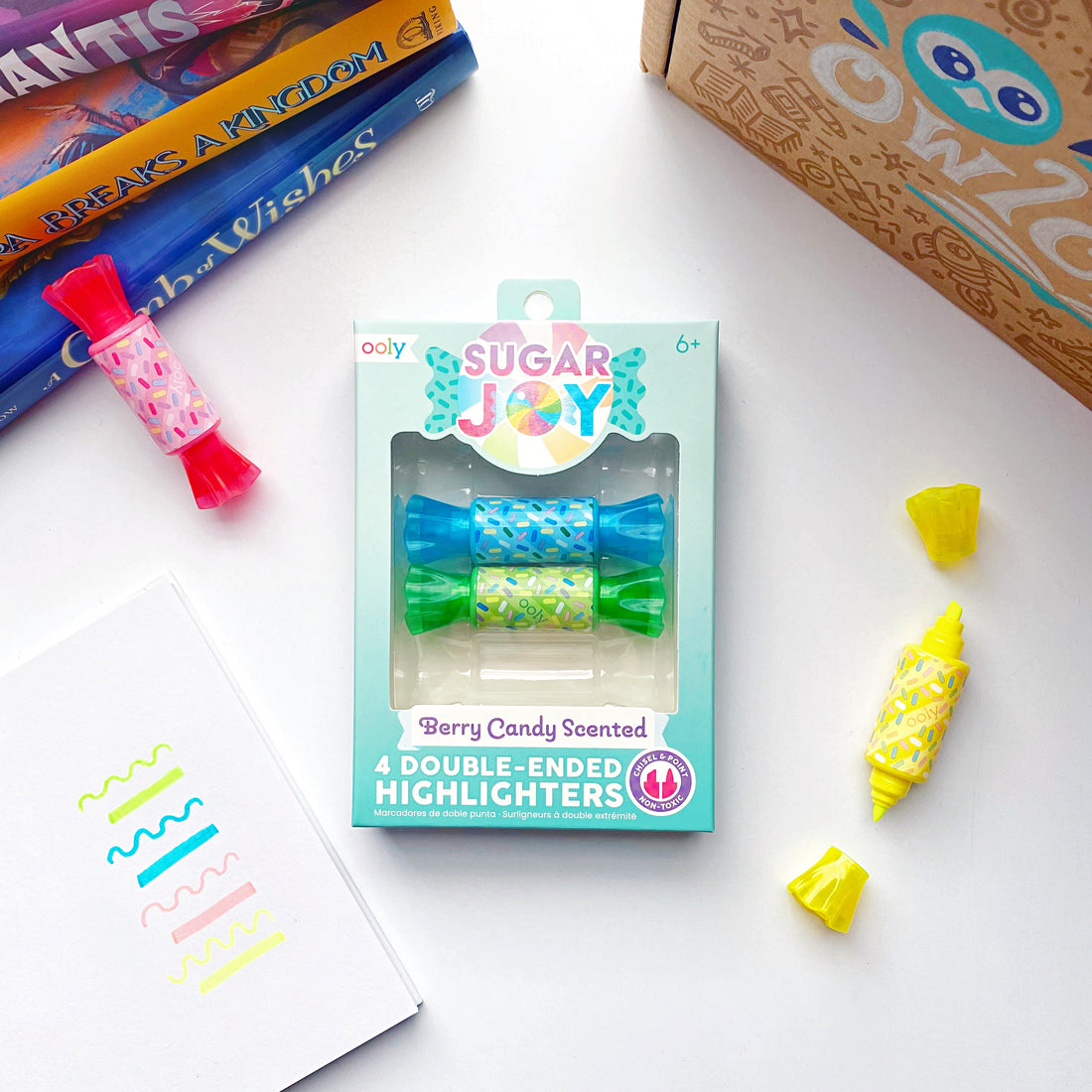 Scented Candy Highlighters – OwlCrate Book Emporium